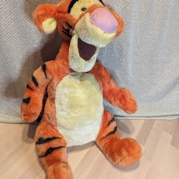 Disney | Toys | Large Disney Store Tigger Plush 8 Inches | Poshmark